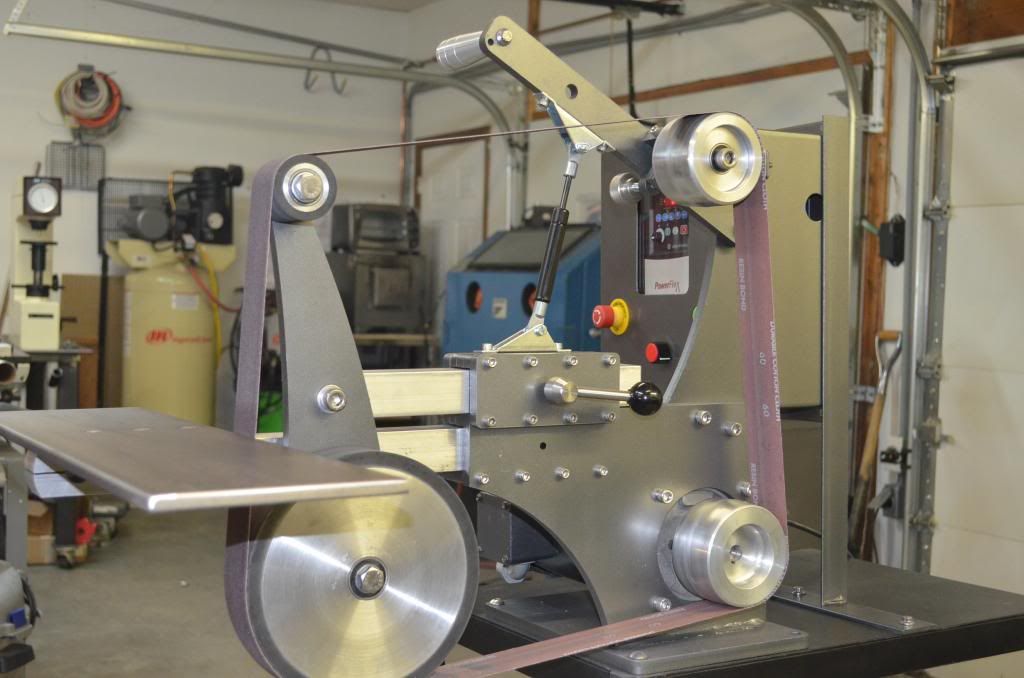Polar bear forge GIB 2 X 72 grinder in a box Finished The Home Shop Machinist Machinist s Workshop Magazine s BBS